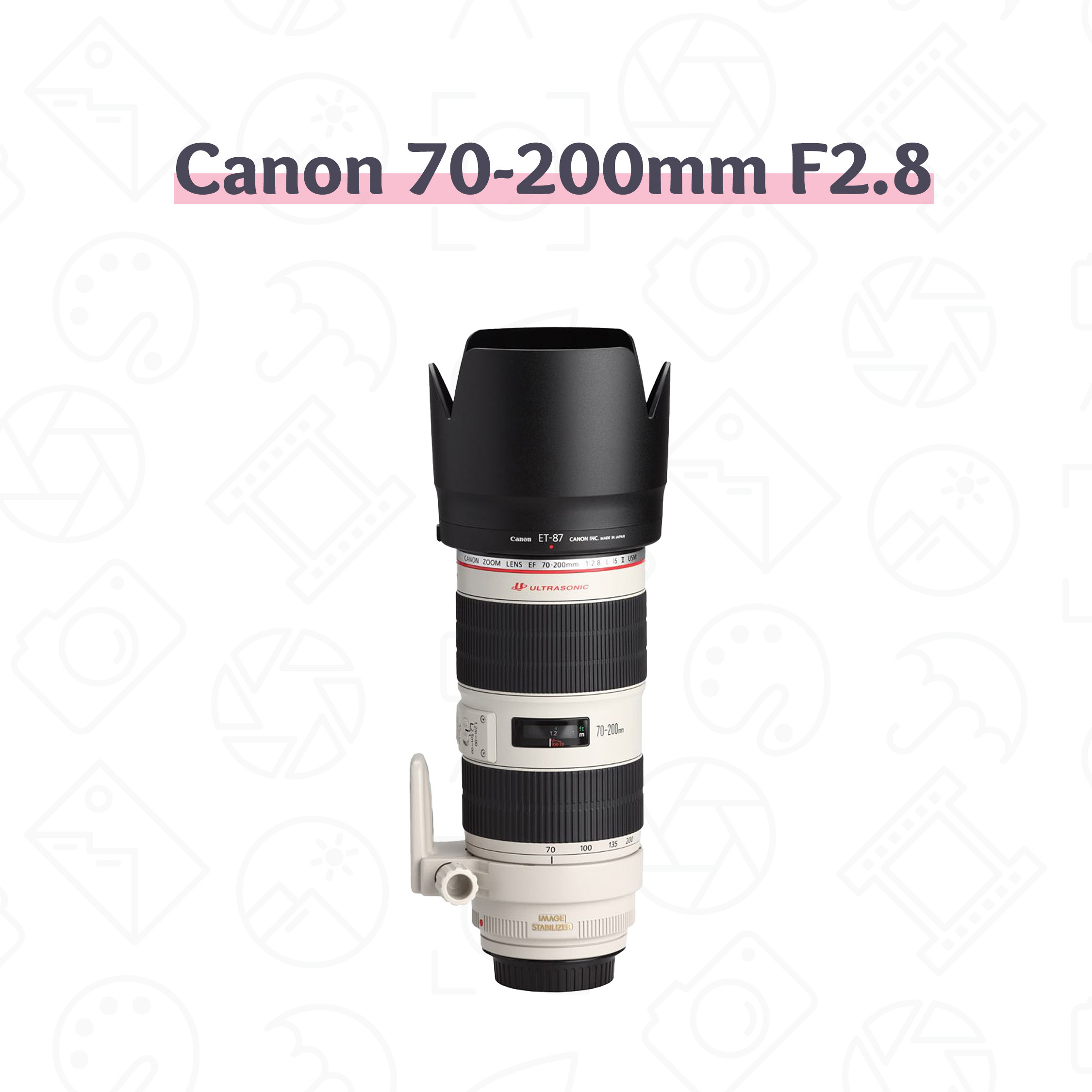 canon lens 70 200mm f2 8