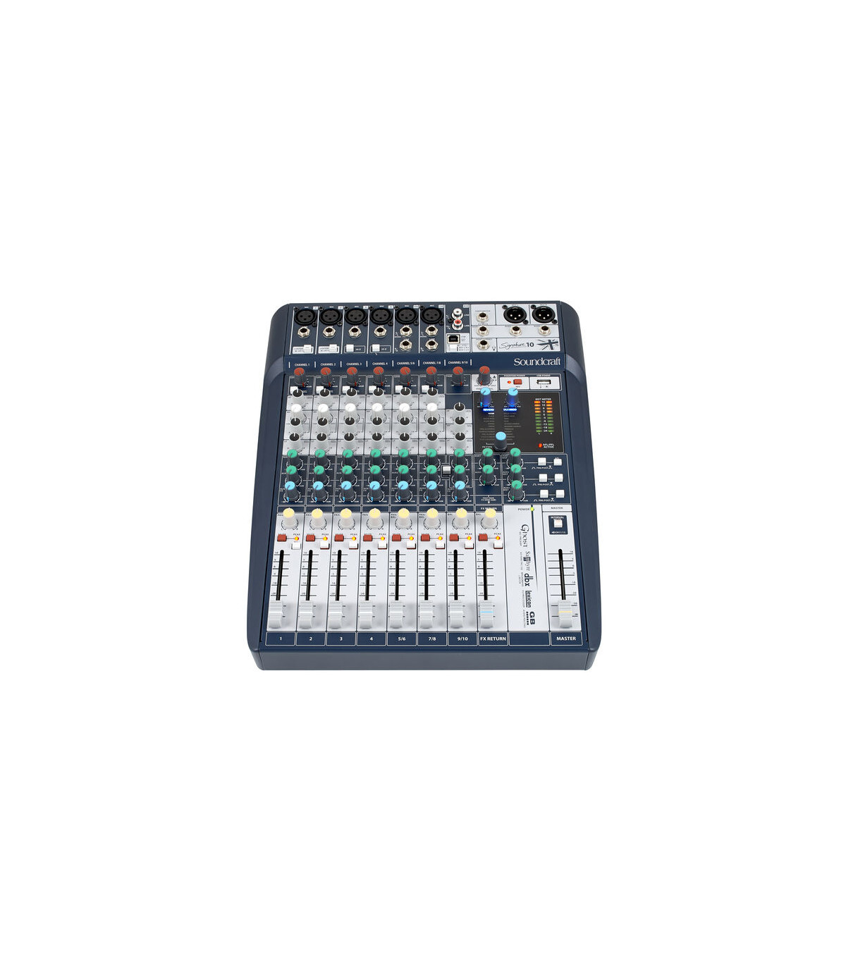 10 kanaals mengpaneel Soundcraft | 5 Voor Feest | eventverhuur