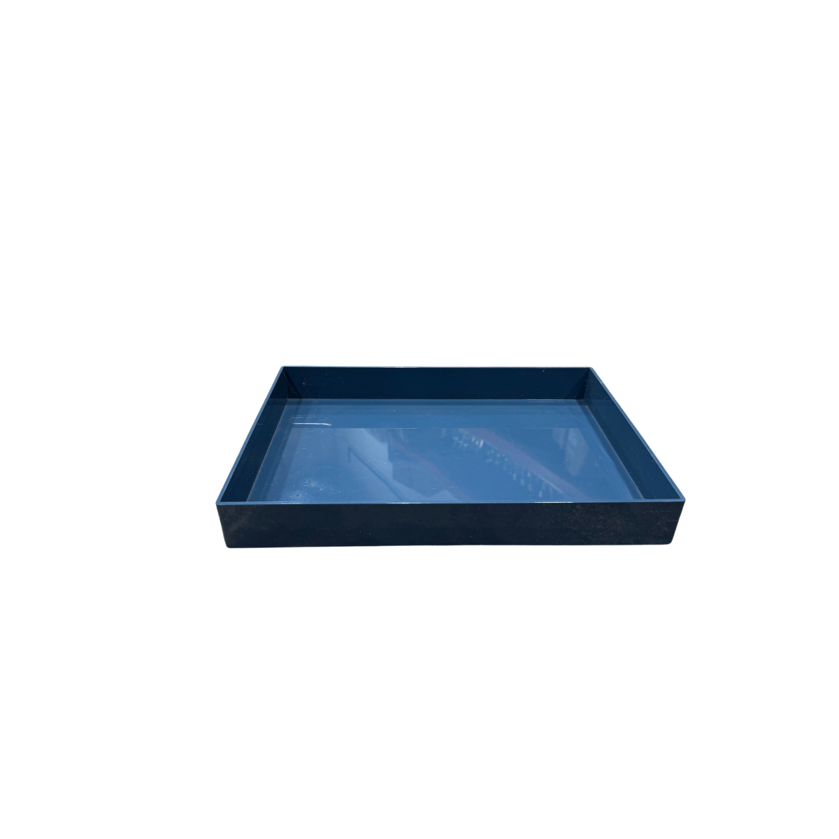 Gloss Blue Tray | Set Party Rentals Kosher Table Decor & Tablescape ...