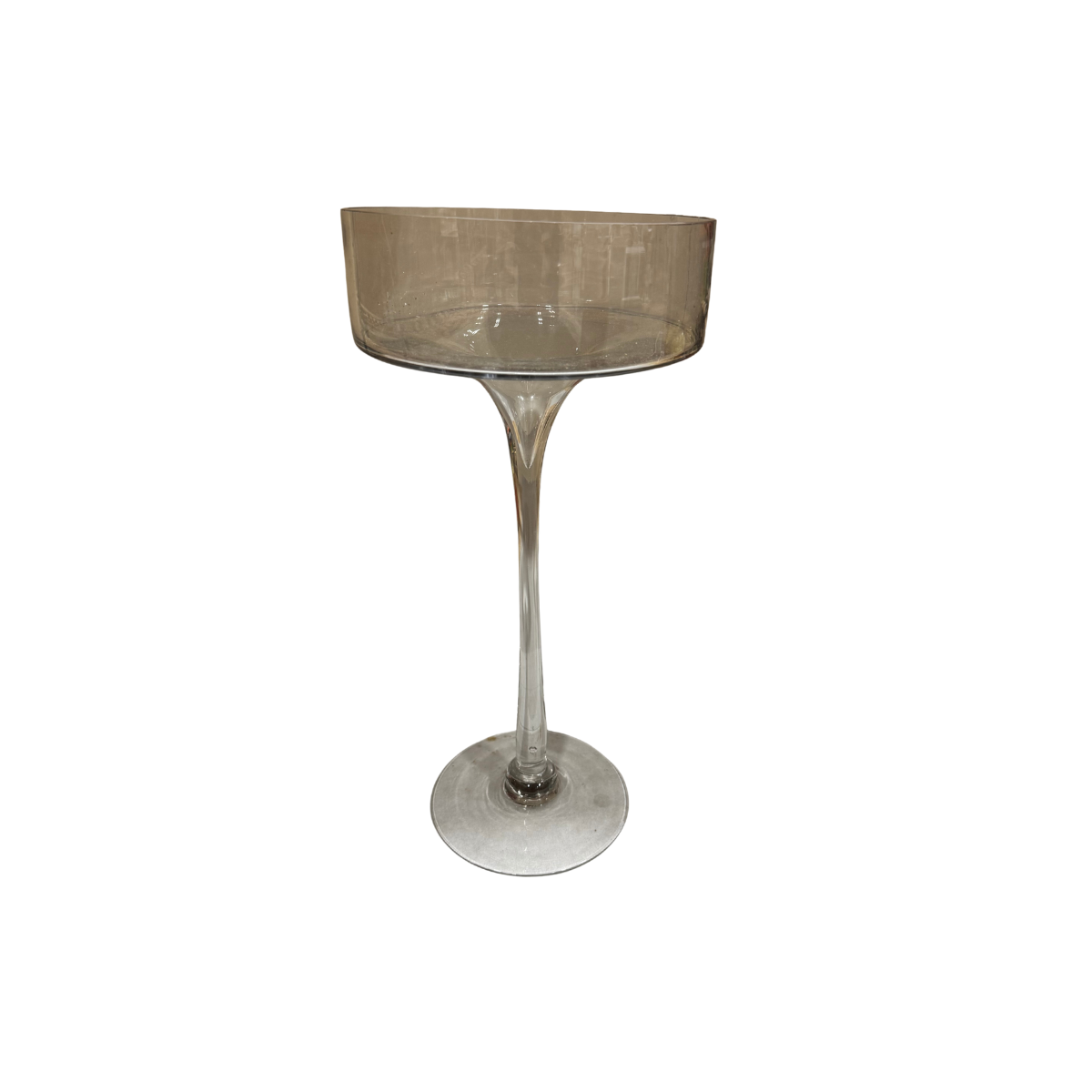 Glass Tall Compote | Set Party Rentals Kosher Table Decor & Tablescape ...