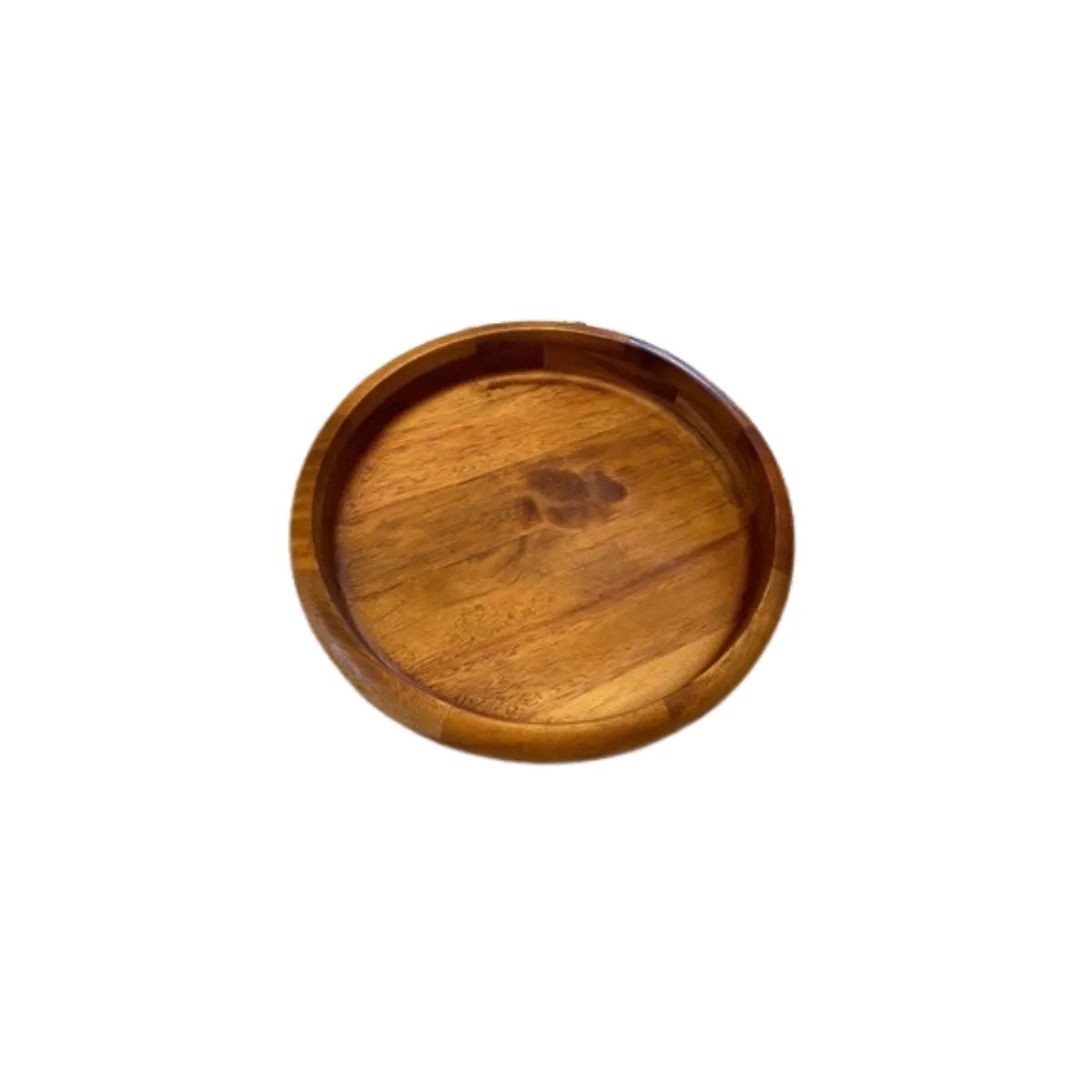 Round Wooden Tray | Set Party Rentals Kosher Table Decor & Tablescape ...
