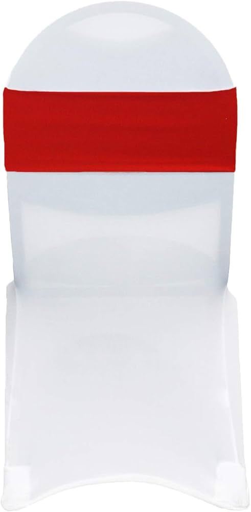 Red Spandex Chair Bands | Wedding, party and event rentals for every ...
