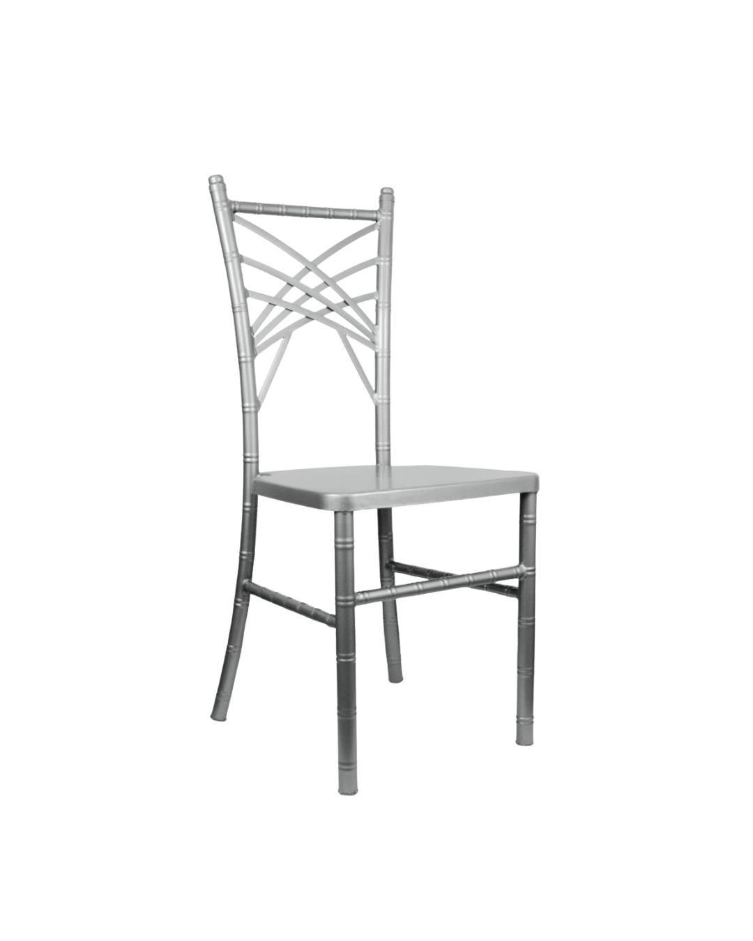 Silver Cross Back Chiavari Chair with Cushion Pad | Wedding, party and ...