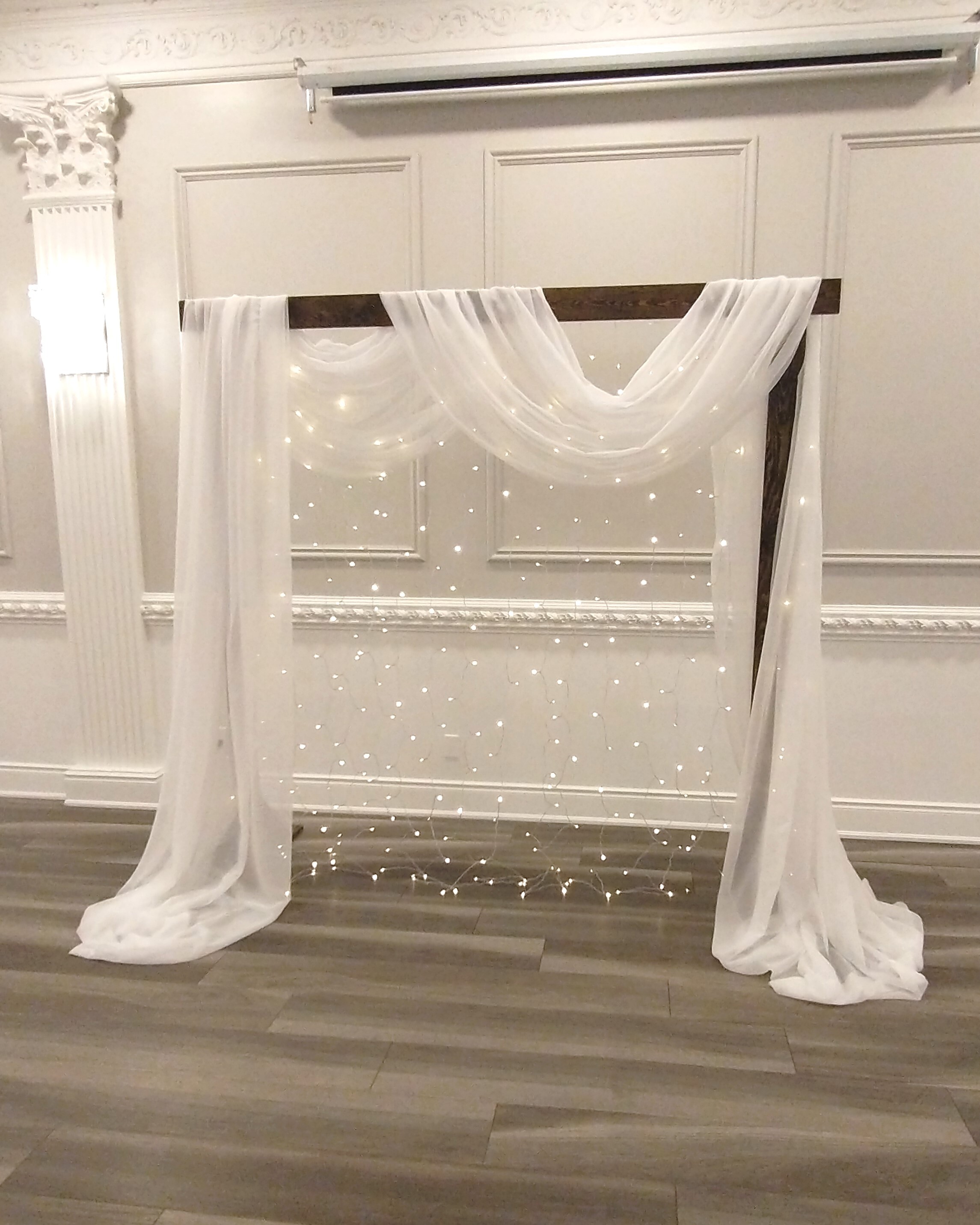 Wood Arch - Wedding Arch - Barrie, Innisfil, Collingwood | Event Rental ...