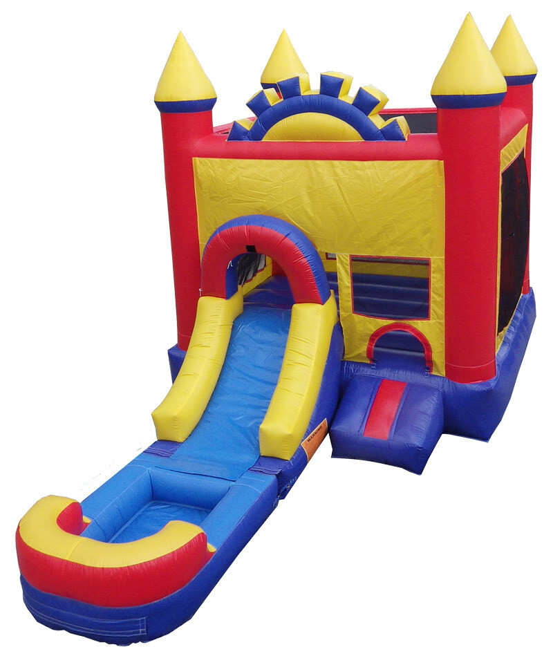 Sun Castle Bounce w/ Ball Pit | FlipHouse Bounce