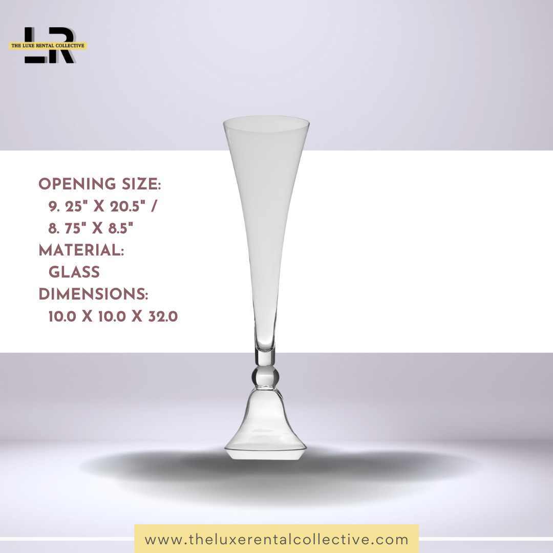 Clarinet Vase | The Luxe Rental Collective