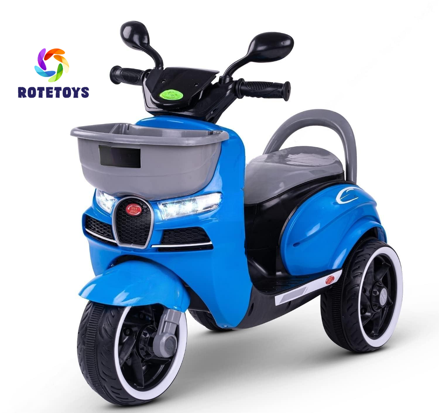 BLUE PEPTO SCOOTY | Rent toys in Bangalore - Rotetoys