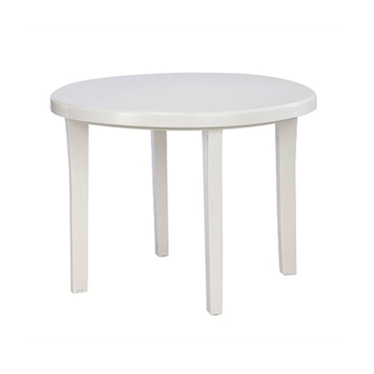 3ft Round White Plastic Bistro Table Hire – Perfect for Weddings ...