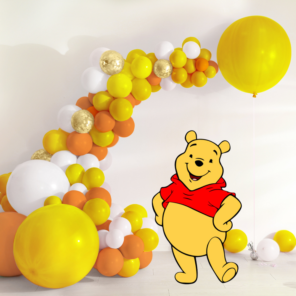Winnie the Pooh Backdrop Party Decoration Cutout Prop -3ft | Cobb Party ...