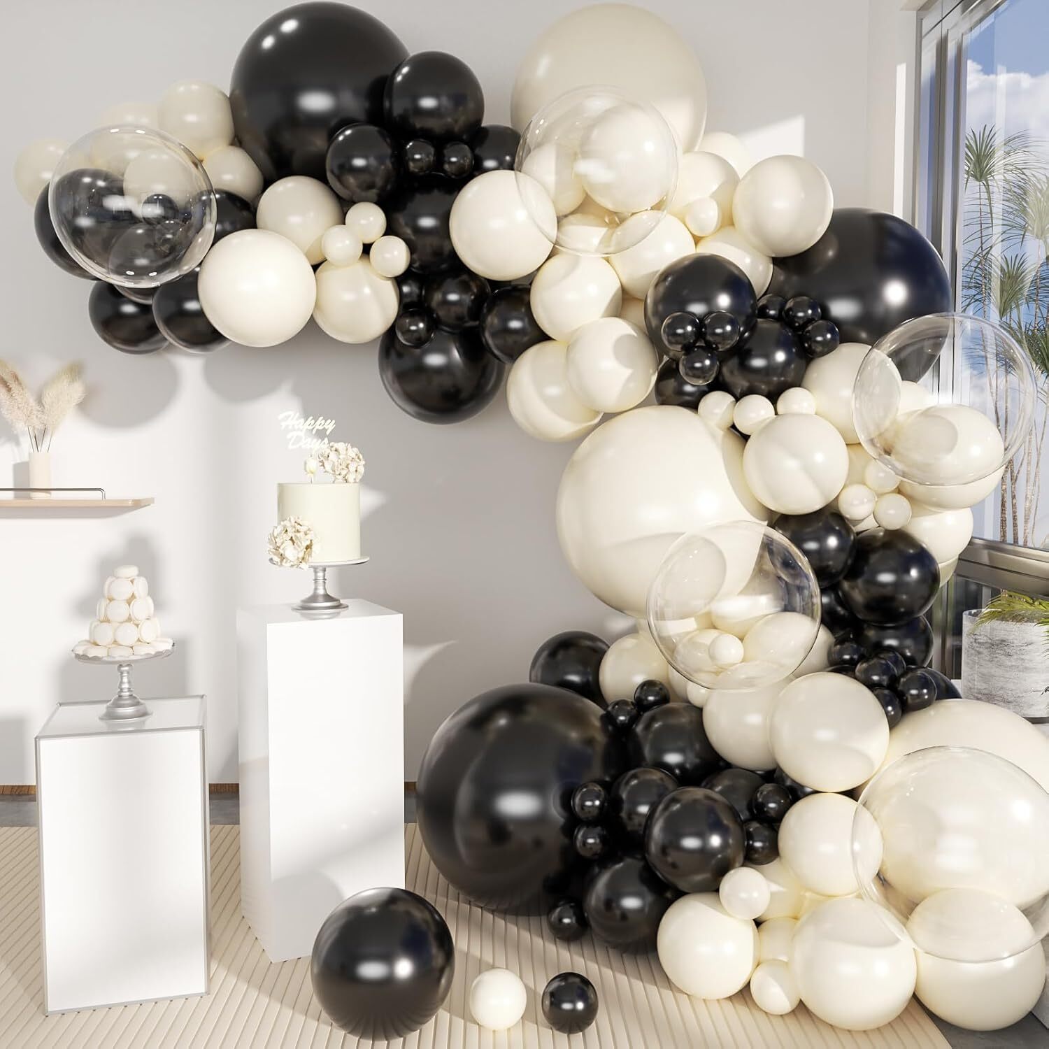 Grab and Go Balloon Garland Only - 12ft Gold Metallic Balloon Arch ...