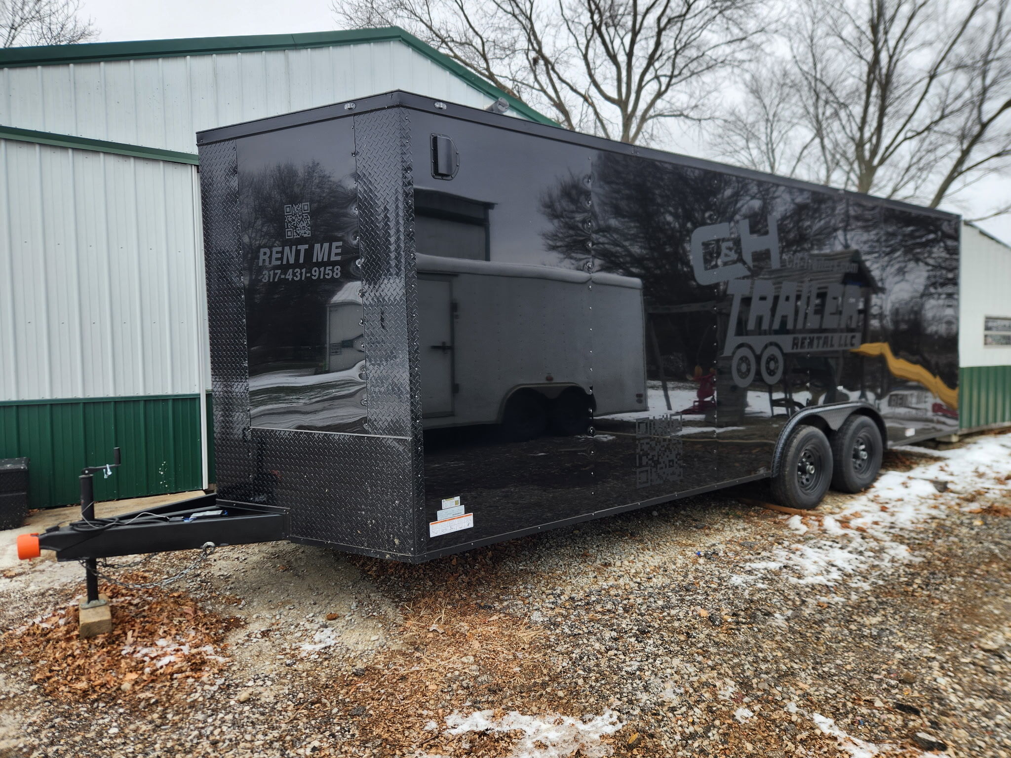 22’ Enclosed trailer | C&H Trailer Rental LLC