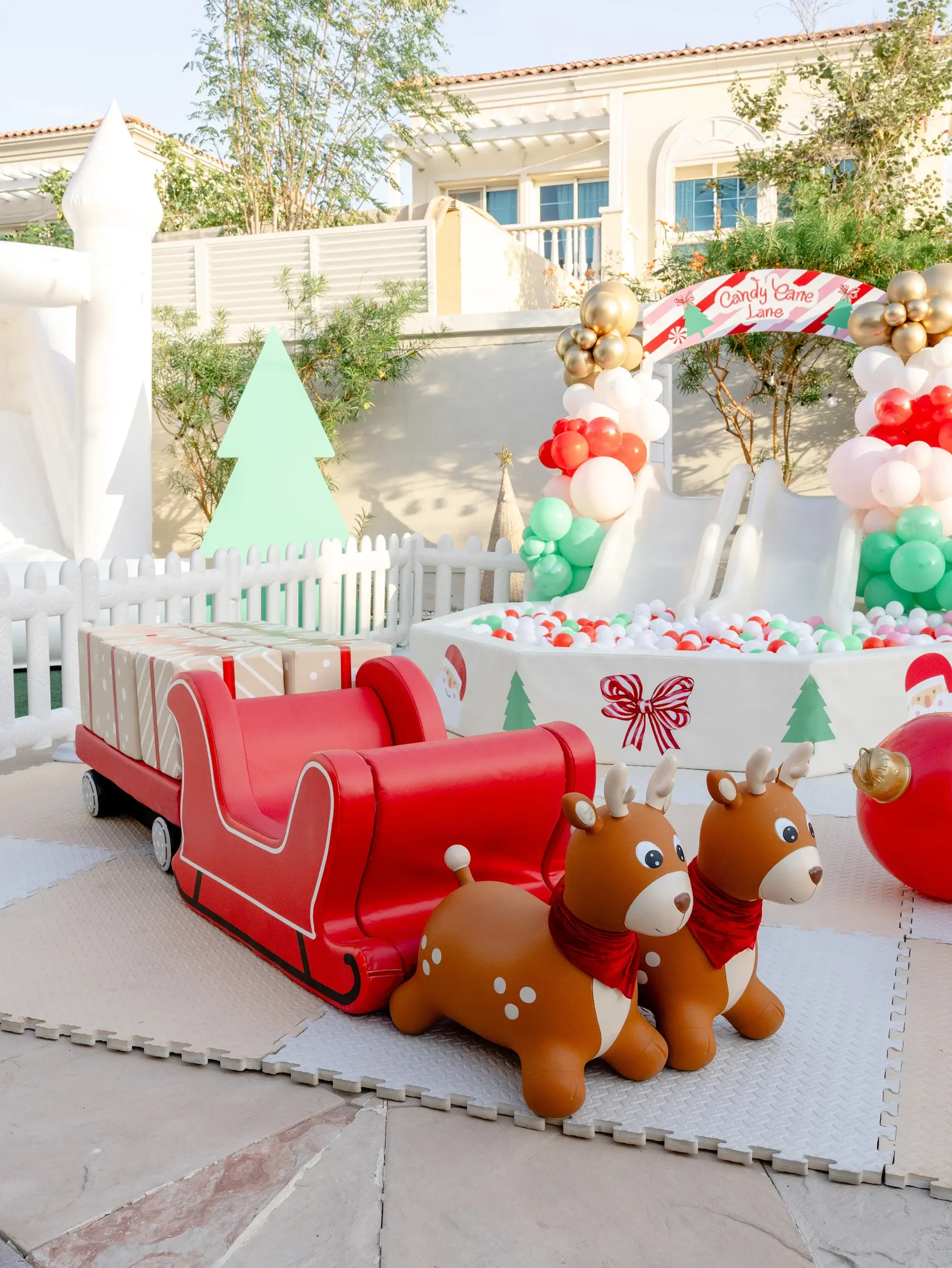 Christmas Soft Play Set | Groovy Party Rentals
