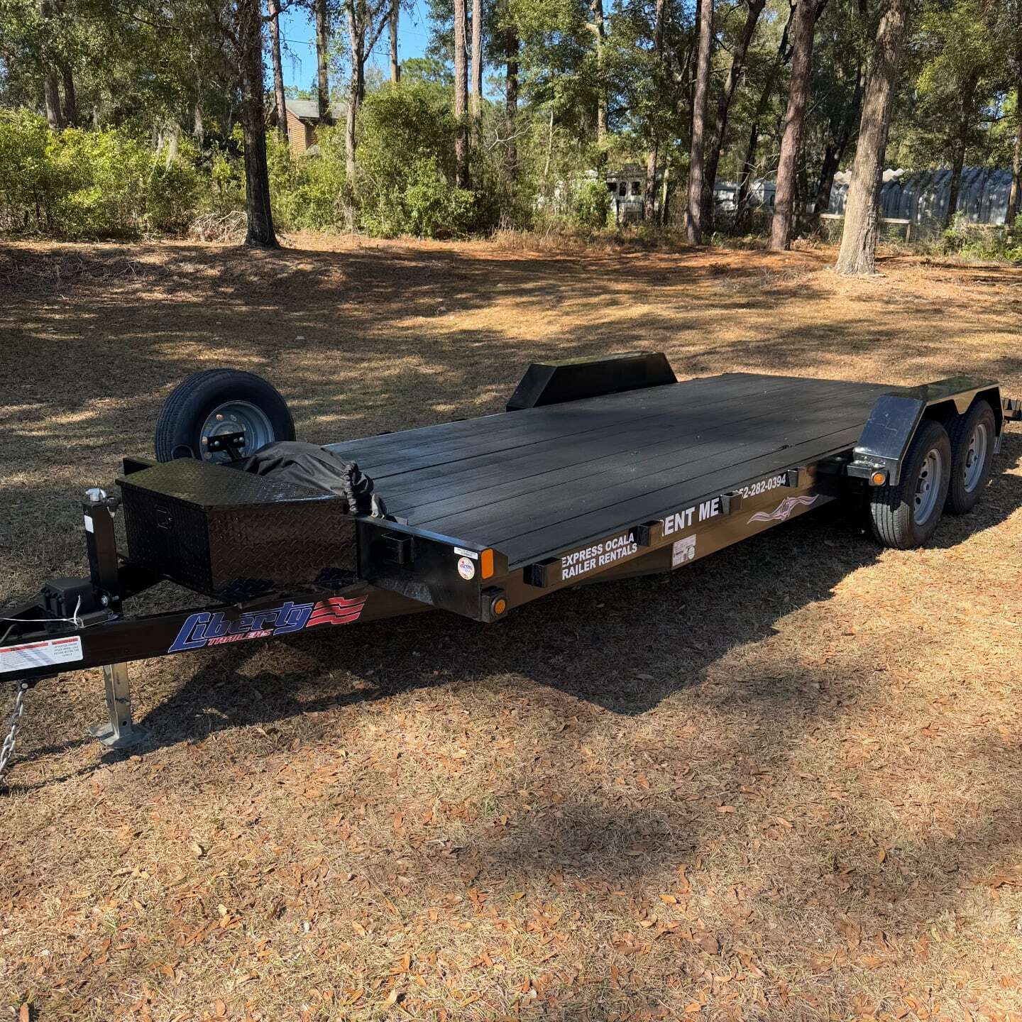 20' Car Hauler Trailer | Express Ocala Trailer Rentals