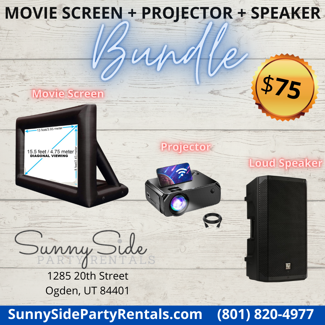 Movie Night Bundle Rental - Everything You Need for the Perfect Film ...