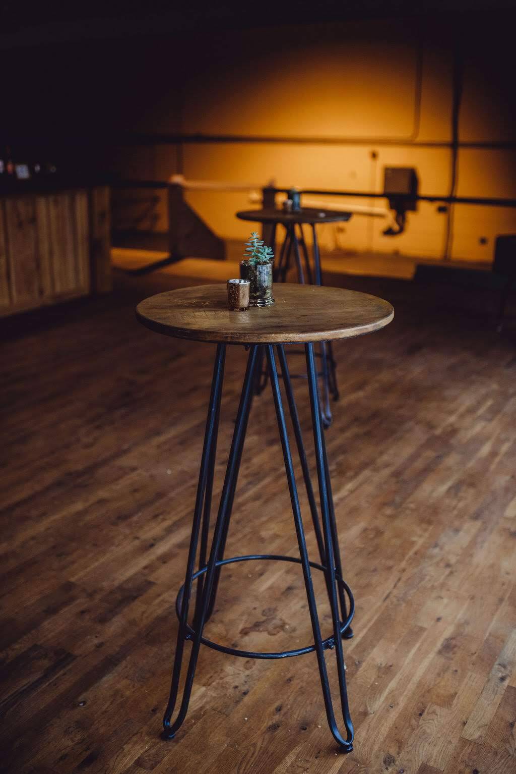 Tall Gathering Tables | NC Event Rentals | A Bushel and A Peck Vintage ...