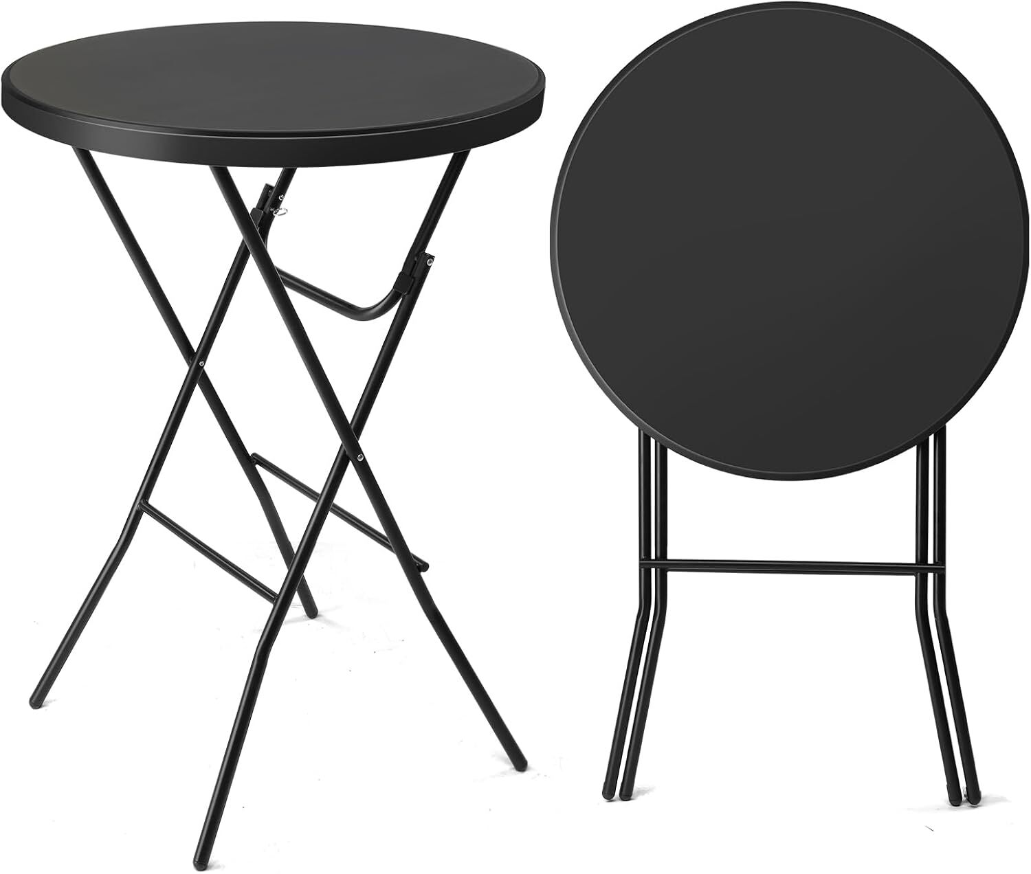 Black Round Cocktail Table Rental | Bar Height Tables | All The Things ...