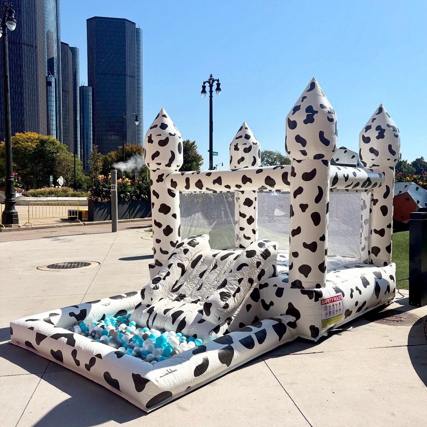 Rodeo Themed Bounce House with Slide and Ball Pit | Metro Detroit ...