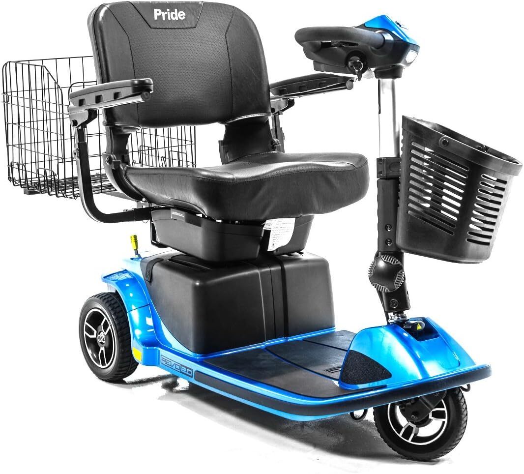 Pride Revo 2.0 3-Wheel Electric Mobility Scooter | Parkway Mobility