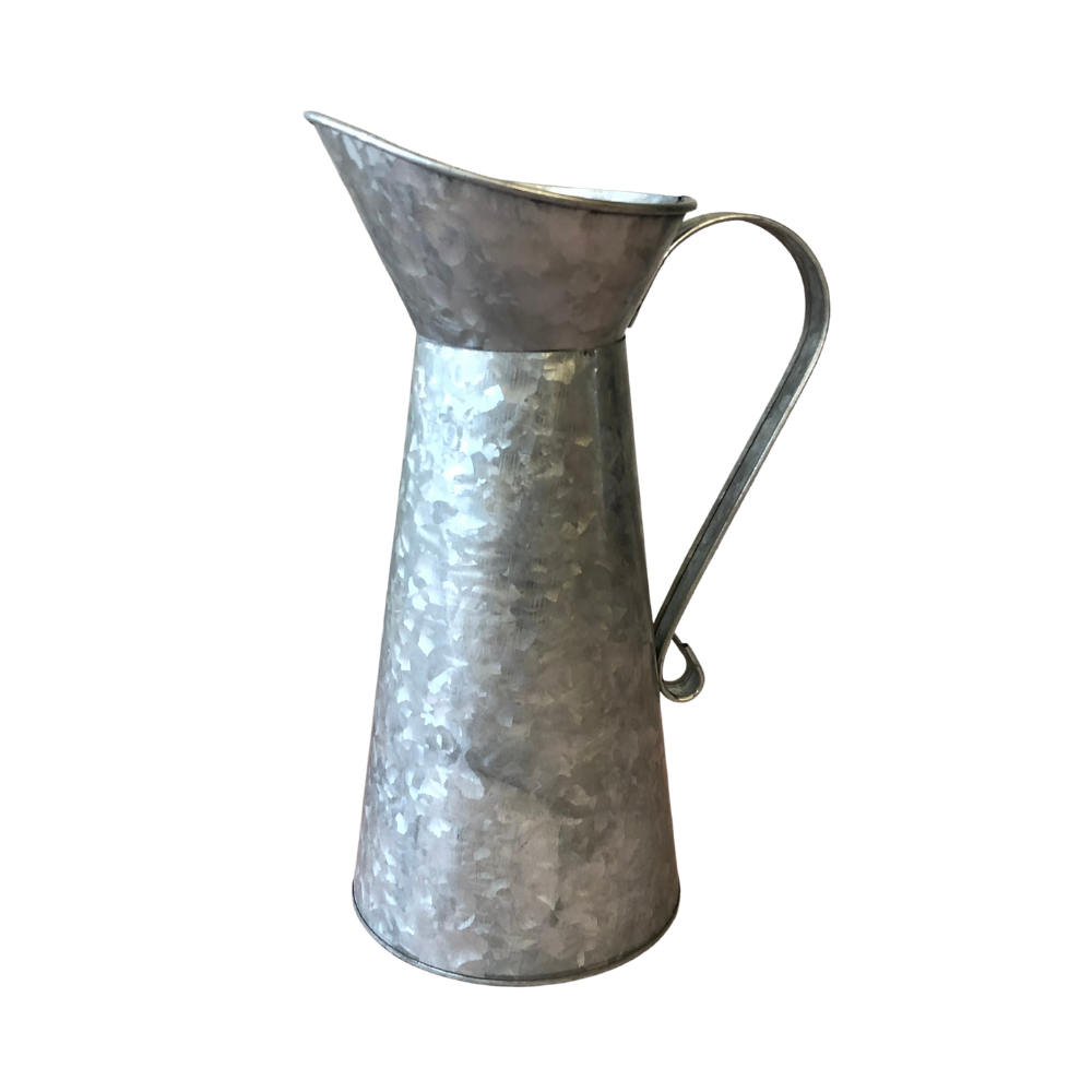 Galvanized Pitcher | BOXWOOD EVENTS LTD.