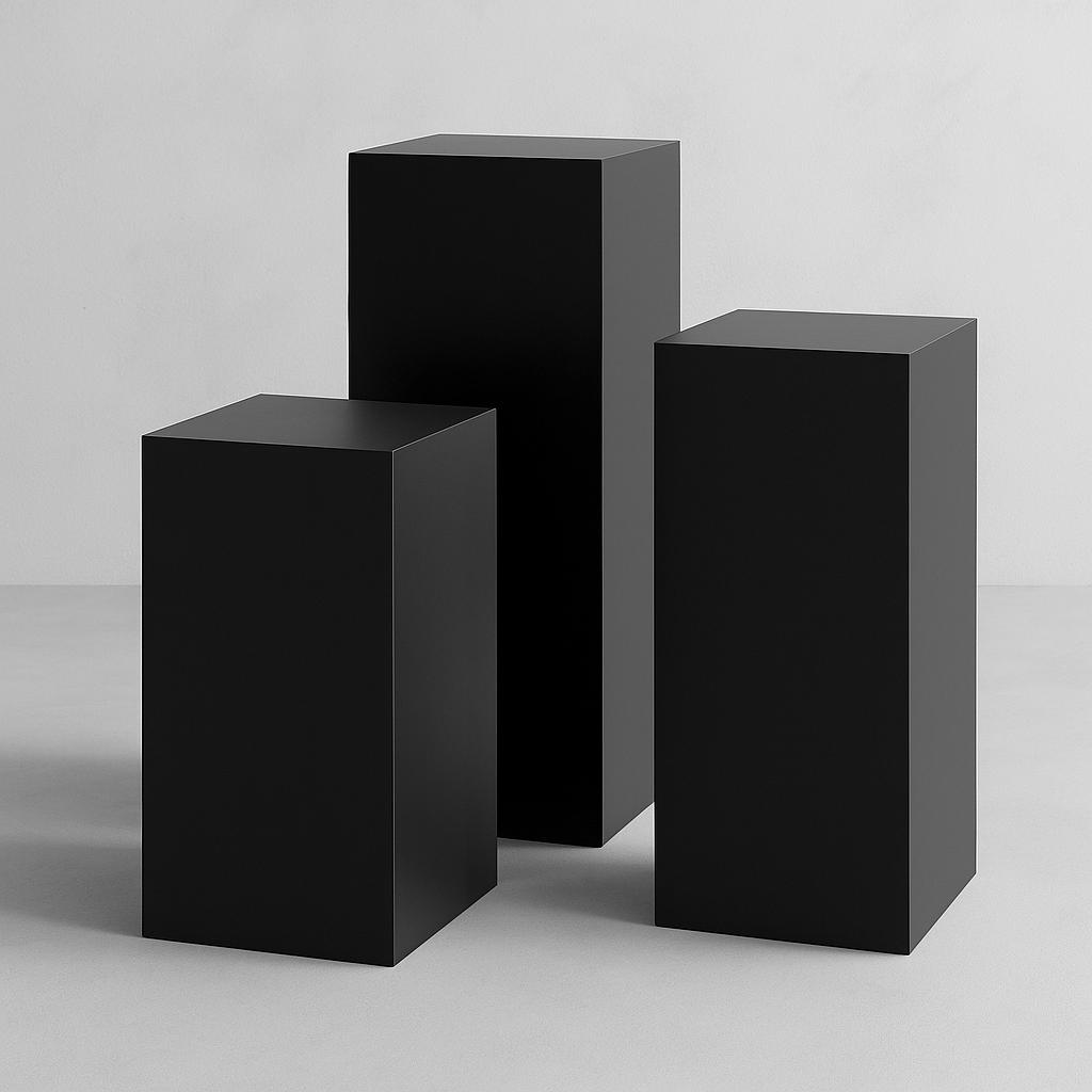 Black MDF Plinth | Getzhire - Party Hire Equipment Perth, Catering and ...