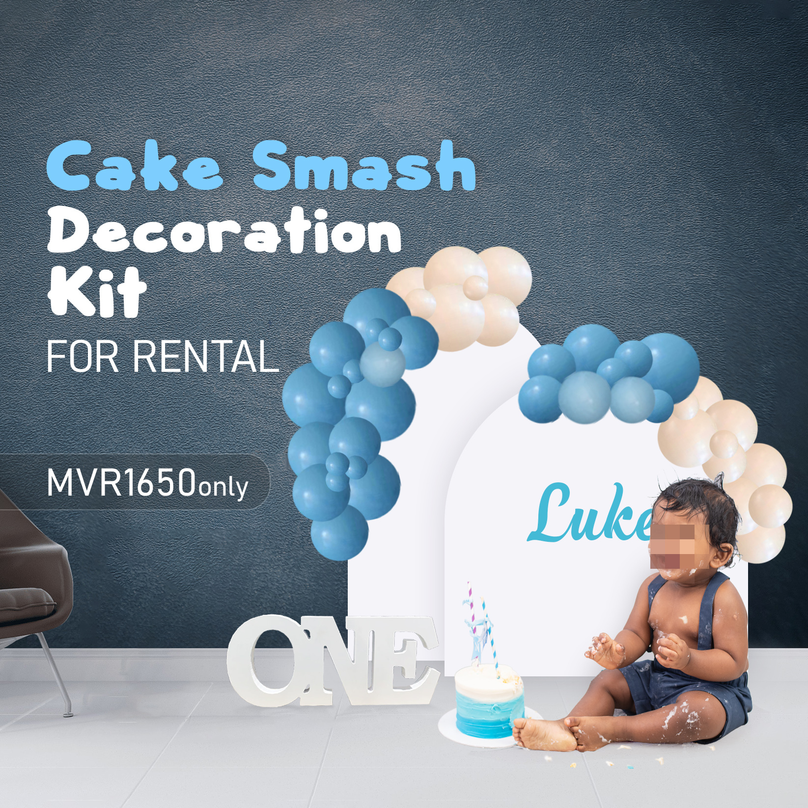 Decoration Setup Kit Cake Smash | Fari Arts