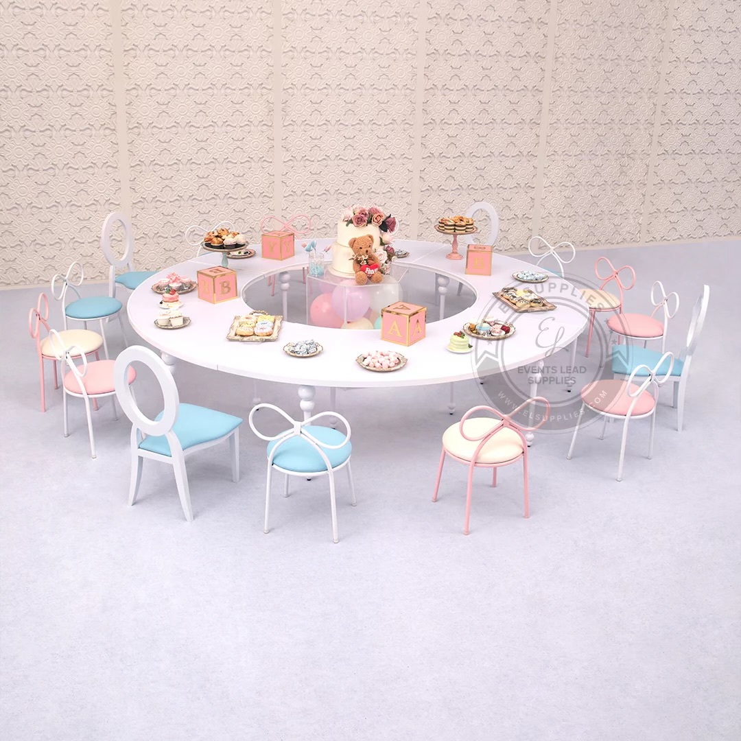 White Halo Kids Table | Little Malibu