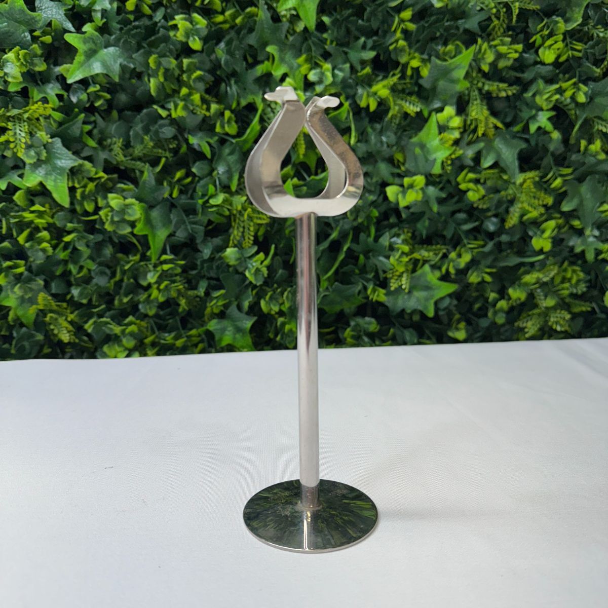 Silver Table Number Holders - 20cm Tall For Hire | Luxury Wedding ...