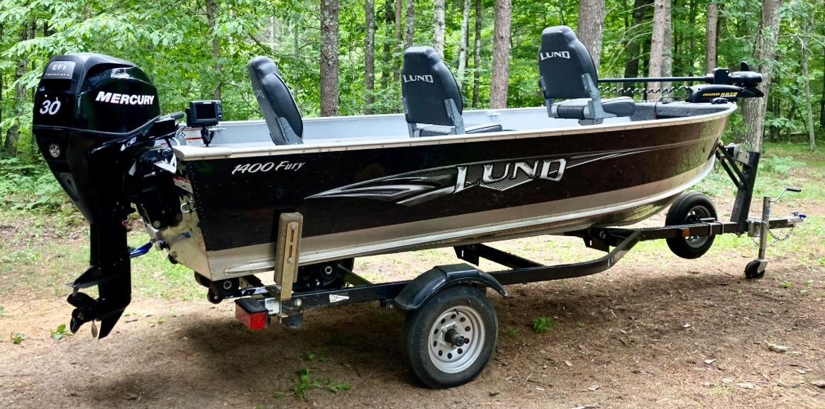 Lund 14' Fury 30hp EFI 4 stroke, Bow Trolling Motor, Seats 4 | Nisswa ...